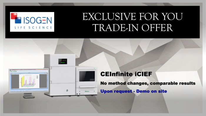 Exclusive Trade-In offer: iCIEF - Isogen Lifescience